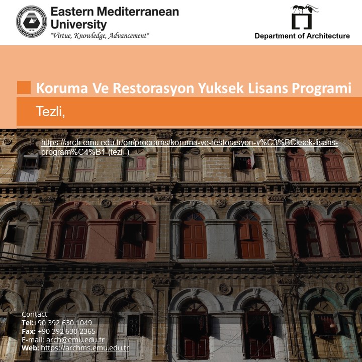 Department of Architecture | Department of Architecture - EMU